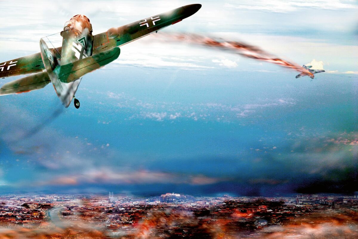 Der letzte Abschuss des Asses der Asse, Erich Hartmann, erfolgreichster ...